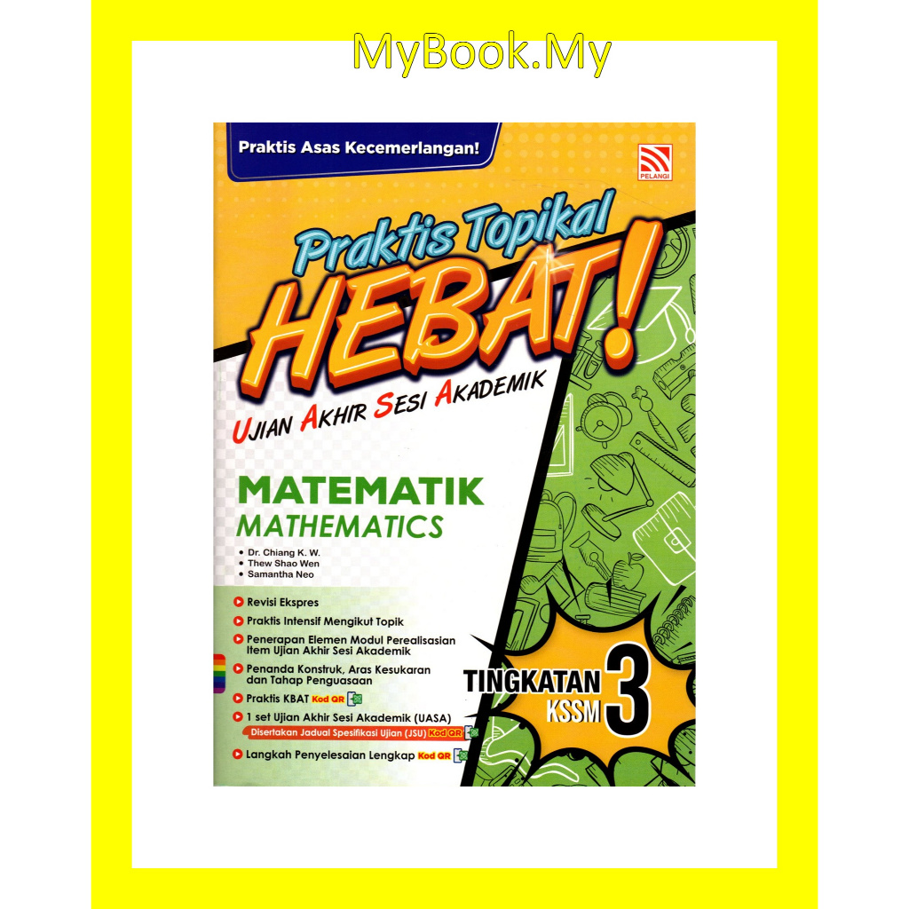 *BARU* MyB Buku Latihan : Matematik Mathematics - Tingkatan 3 Praktis ...