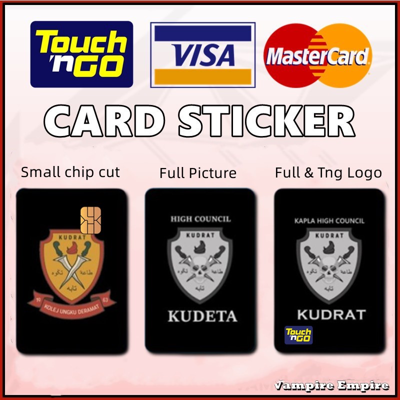 Kudrat Lesen Series for Touch n Go Card Sticker Cover TNG / Master ...