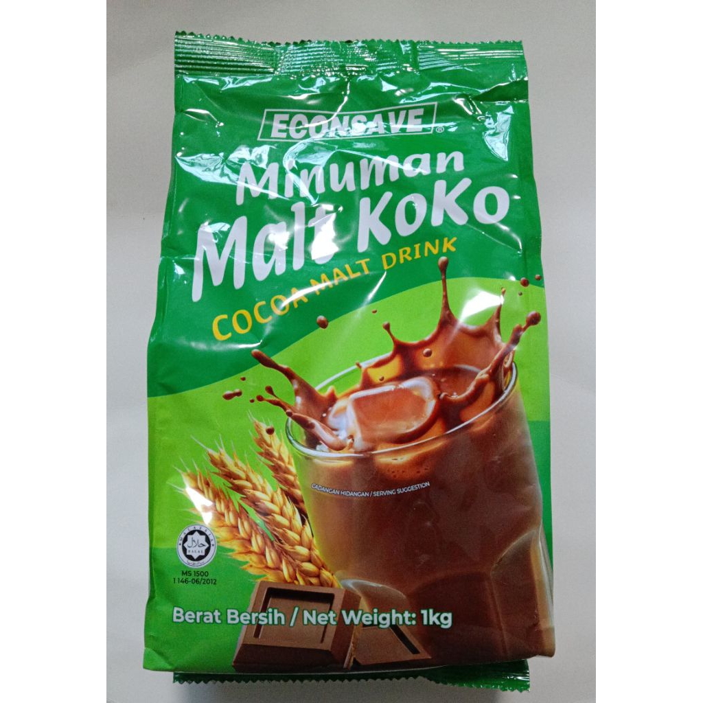 ECONSAVE COCOA MALT DRINK 1KG | Shopee Malaysia