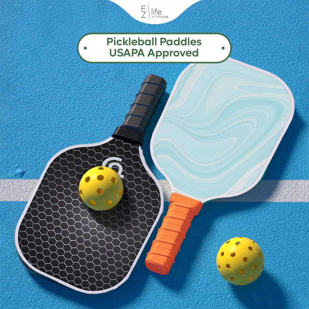 Paddle Pickleball EzLife Pickleball Paddles Fiberglass USAPA Approved ...