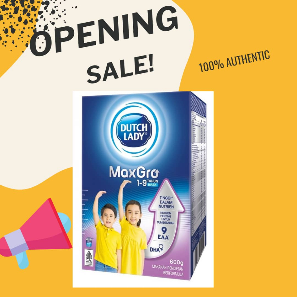 EXP 2026 Susu Dutch Lady MAXGRO 600g | Shopee Malaysia