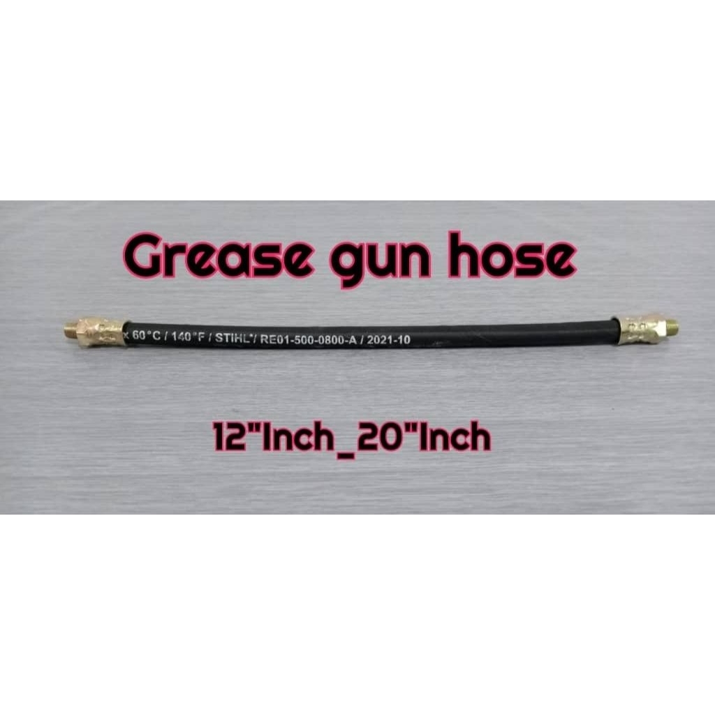 GP12, 20 Grease Hose Heavy Duty / Grease Pipe / Flexible Hose ...