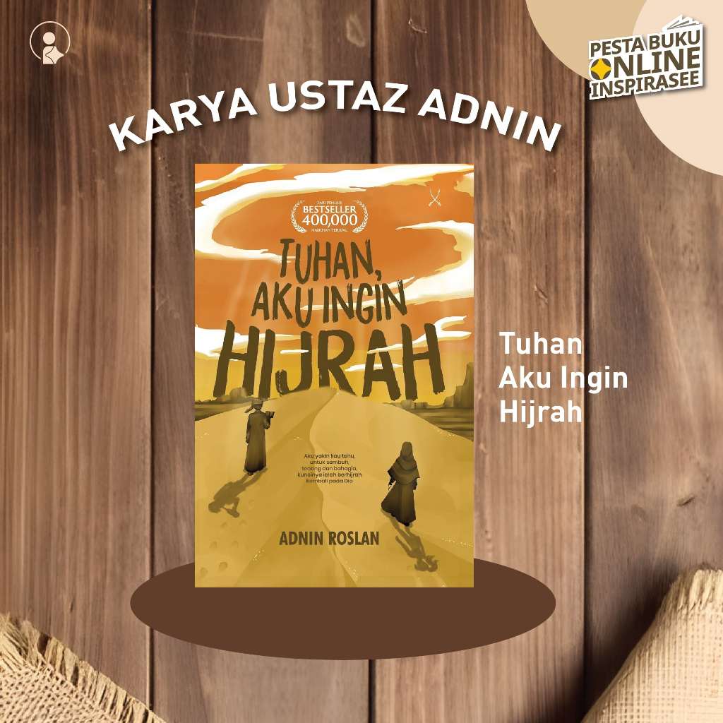 Tuhan, Aku Ingin Hijrah karya Adnin Roslan | Shopee Malaysia