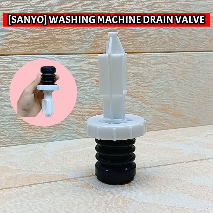 [SANYO] WASHING MACHINE DRAIN VALVE | STOPPER RUBBER SEAL SHUTOFF PLUG ...