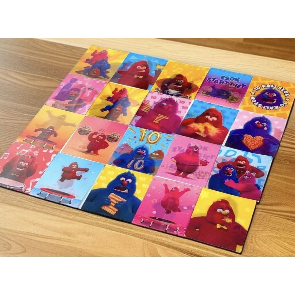Mamee Monster Snek Mi Lenticular Sticker | Shopee Malaysia