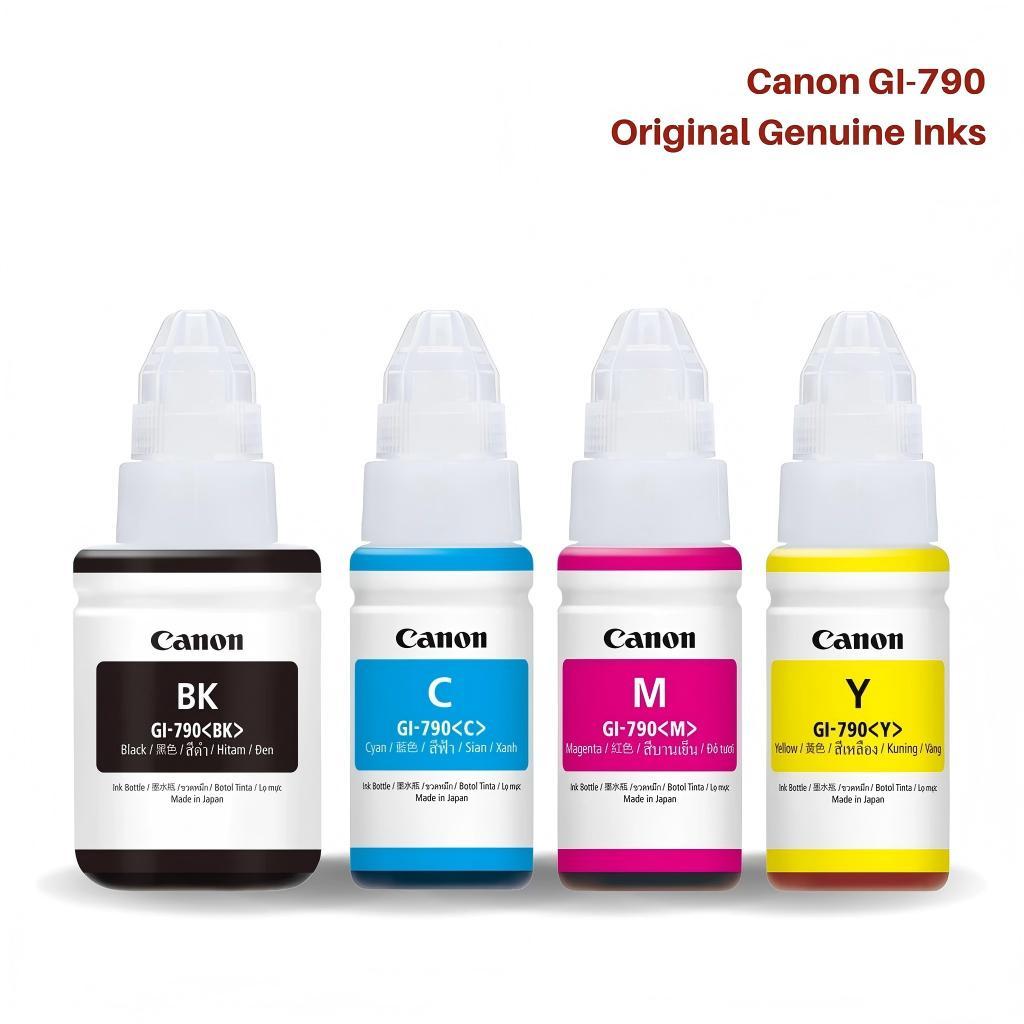 CANON GI790 GI-790 BLACK CMY ORIGINAL REFILL INK G1000 G1010 G2000 ...