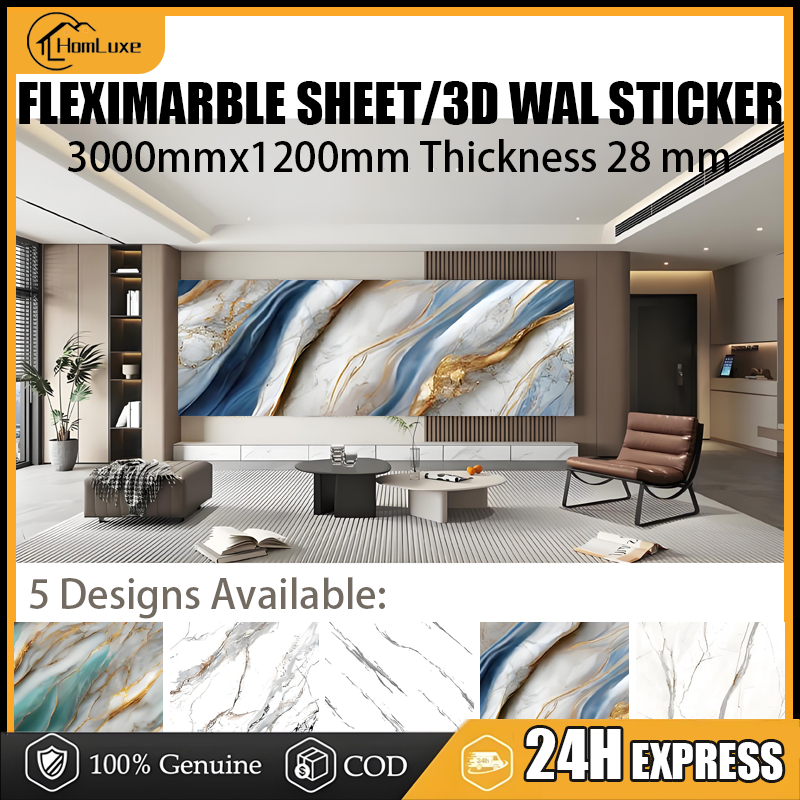 1200MMX3000MM Marble Sheet Imitation Ceramic Wall Sticker Marble ...