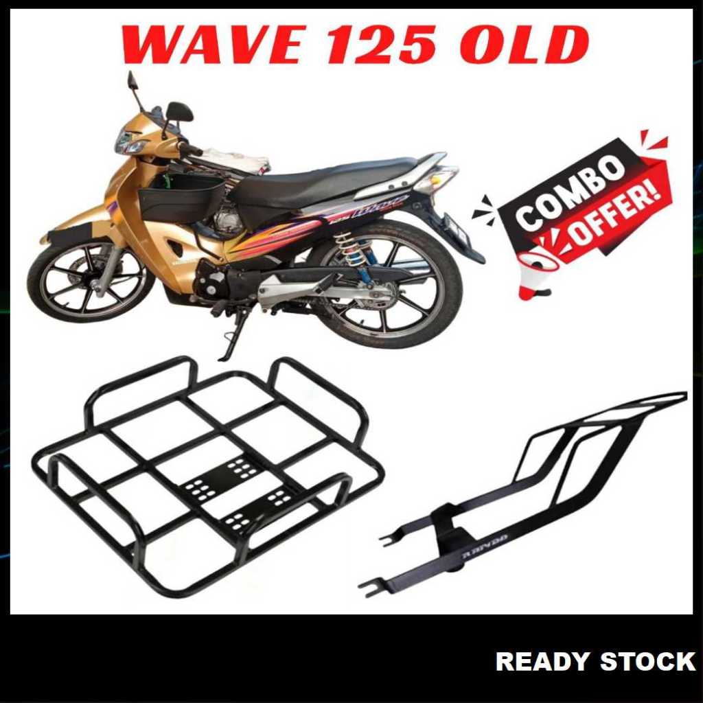 (HONDA WAVE 125 OLD) Rak Beg Penghantaran Motosikal Delivery Bag Rack ...