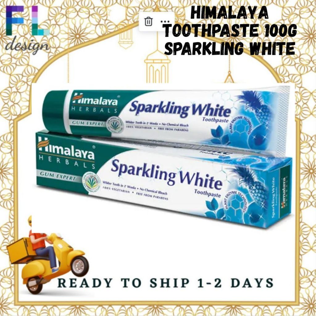 Himalaya Toothpaste 100g Sparkling White | Shopee Malaysia