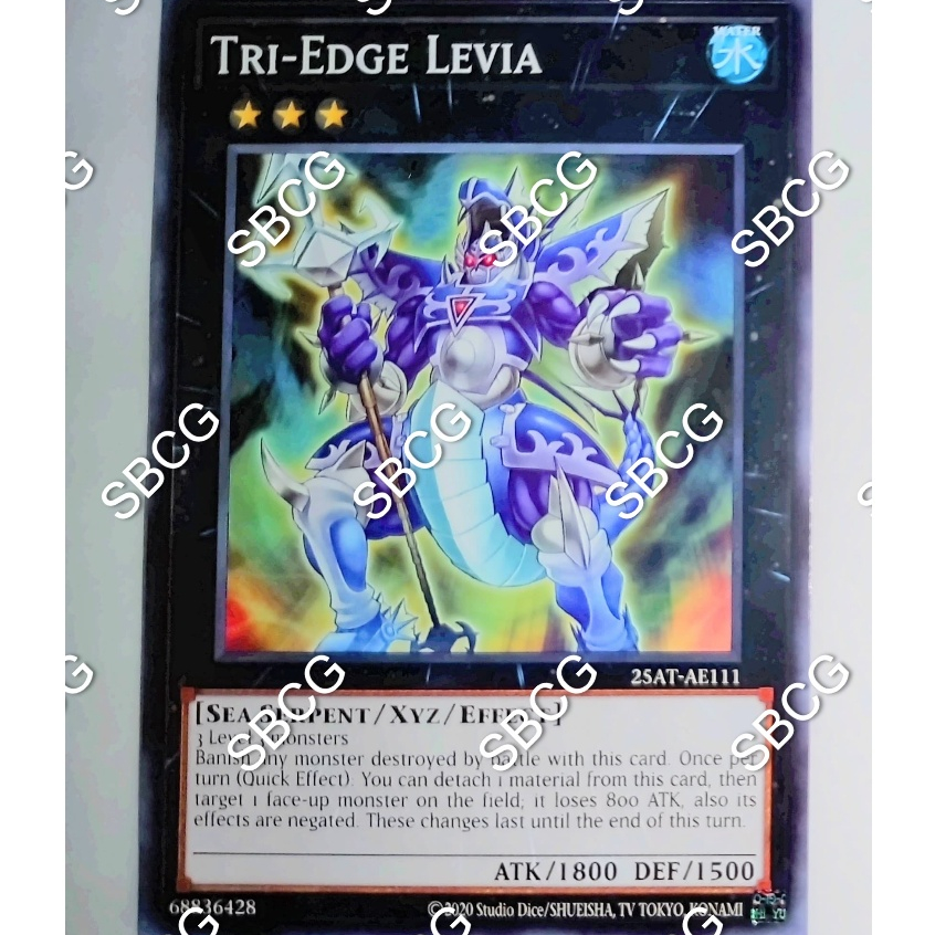 Tournament Pack 2025 Vol.1 Asian-English "Tri-Edge Levia" ( 25AT-AE111 ...