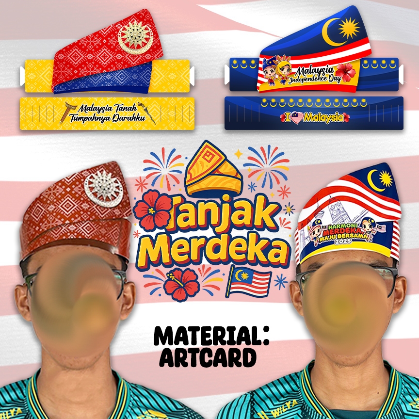 Hiasan Kepala Tanjak / Tengkolok Sempena Merdeka Hari Kebangsaan ...