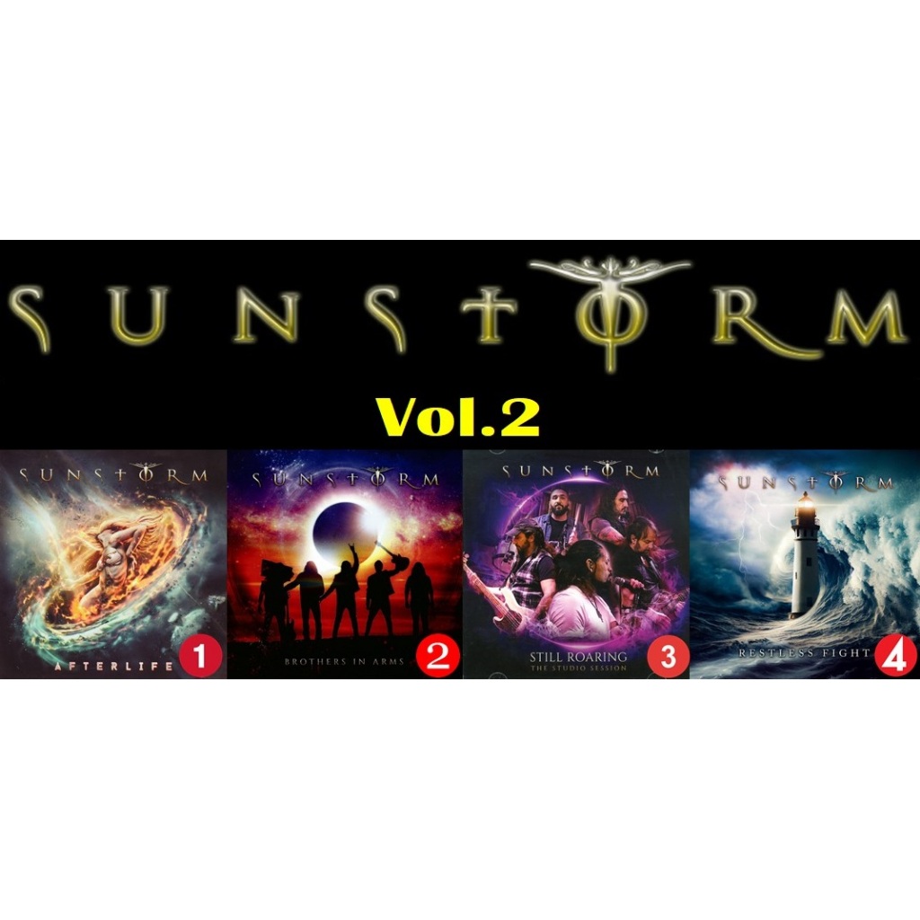 CD-R & USB Pendrive SUNSTORM Band CD Album's & Compilation's Vol.2 (2021-2024) | Shopee Malaysia
