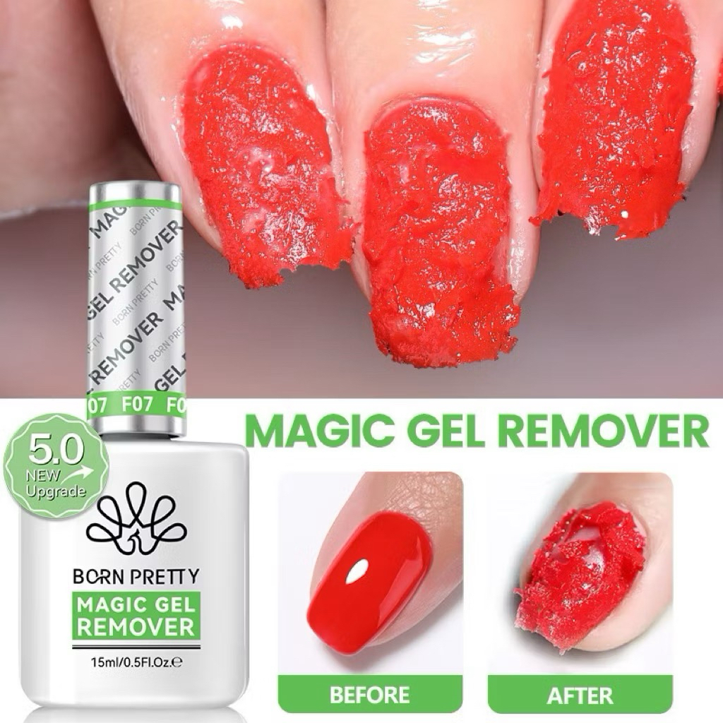 Magic Gel Remover 15ml /10ml 魔力卸甲胶 快捷方便 现货 只建议用在全指甲纯色胶 ready stock only ...