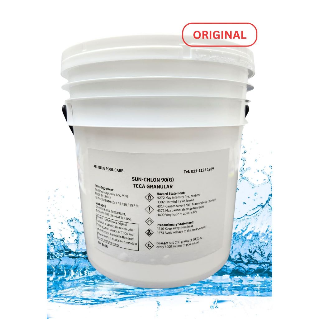 Chlorine Klorin TCCA Granular 90% - SUN-CHLOR PREMIUM TCCA 90 Granular ...