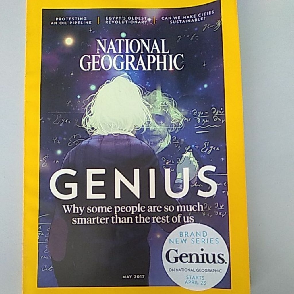 (Used book) #24 National geographic genius (may 2017) | Shopee Malaysia