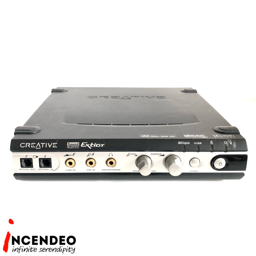 Creative Sound Blaster Extingy Dolby Digital External Sound Card SB0130 ...