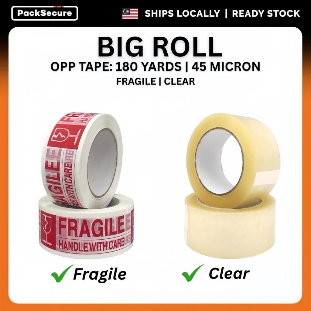 Opp Tape 48mm x 180Y Fragile Packing Cellophane 胶纸 Cellotape Salotape ...