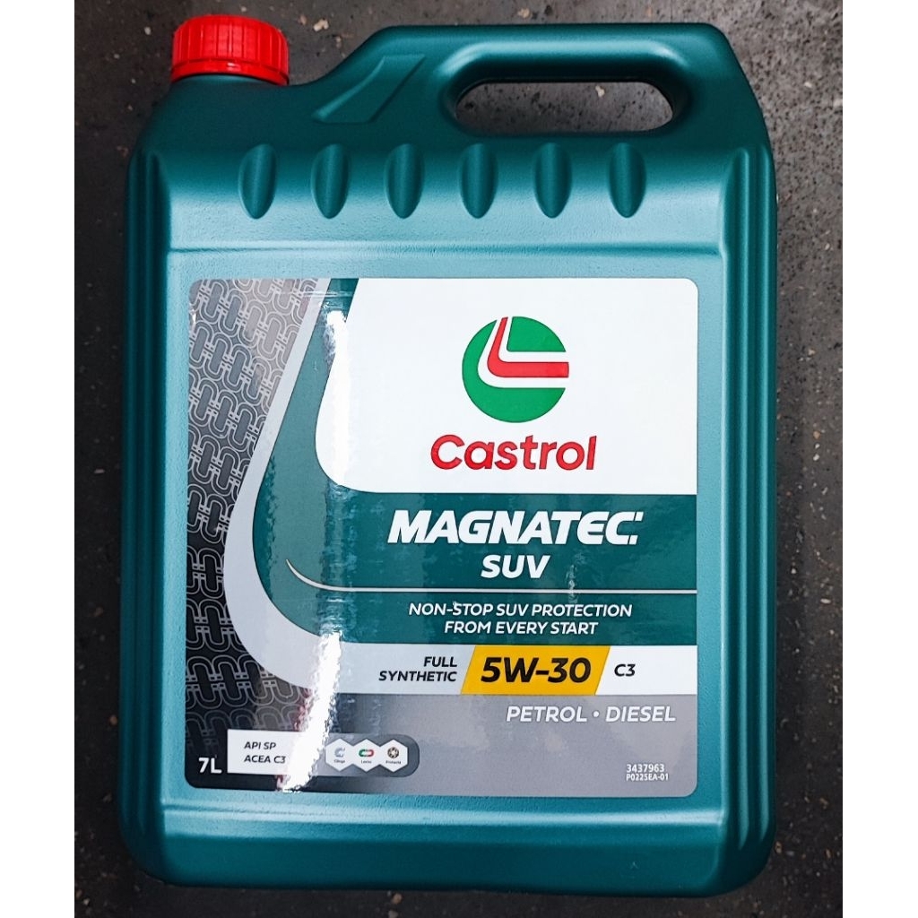 Castrol MAGNATEC SUV 5W-30 7L fully synthetic petrol diesel official ...