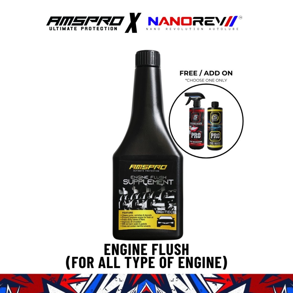AMS PRO ENGINE FLUSH SUPPLEMENT | CLEAN ENGINE | Shopee Malaysia