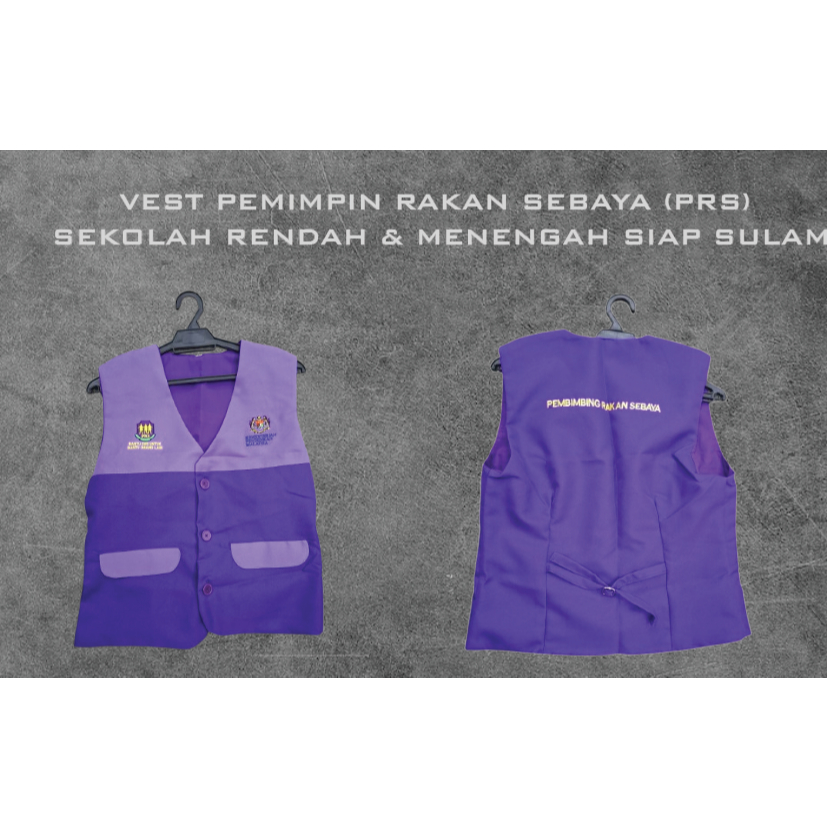 VEST PRS SIAP SULAM or Custom vest _ READY STOCK | Shopee Malaysia