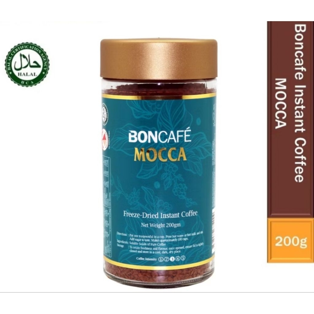 Boncafe Mocca Freezed-Dried Instant Coffee (200g) | Shopee Malaysia