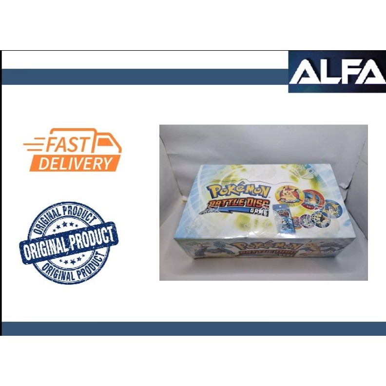 POKEMON BATTLE DISC GAME - PIKACHU, CHARIZARD (1 PACKS) | Shopee Malaysia
