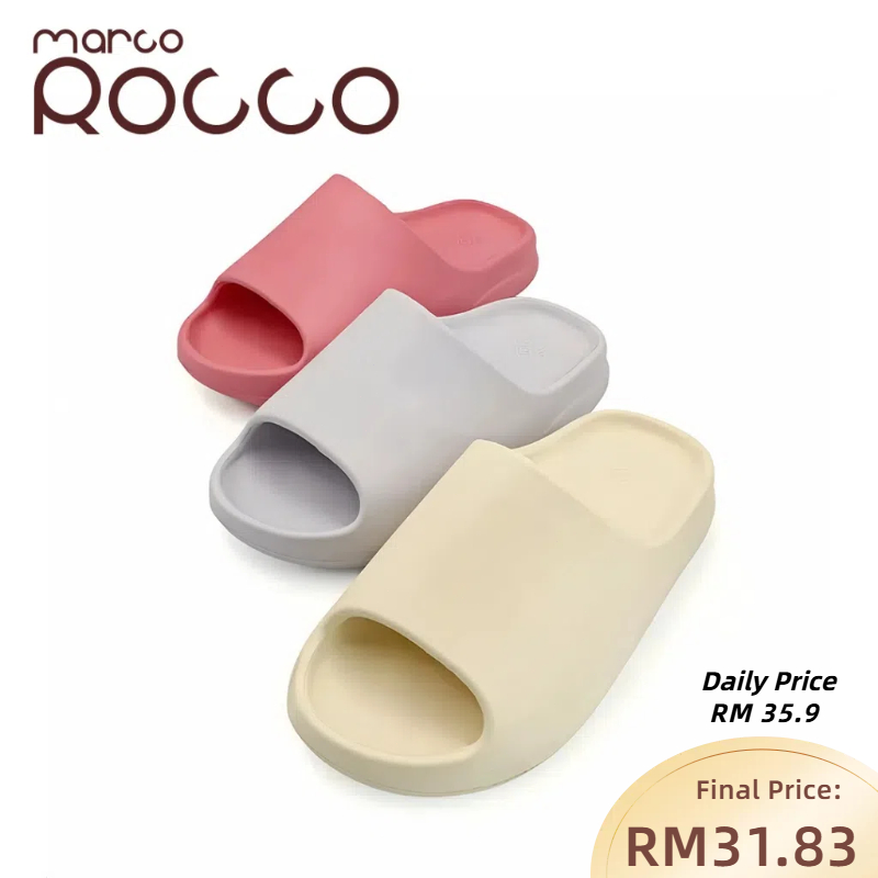 Marco Rocco Non Slip Slide In Slipper Sandal Beach Kasut Soft Casual ...