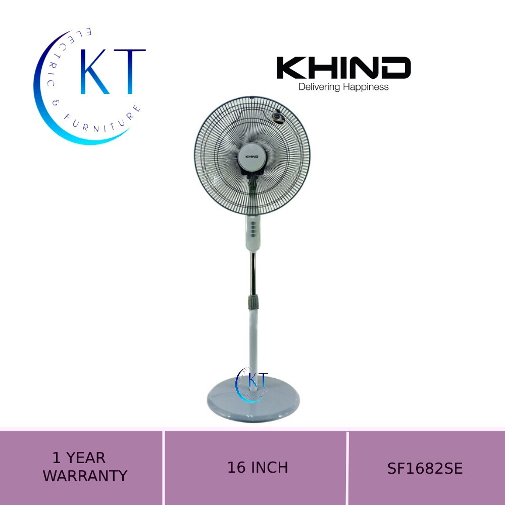 KHIND STAND FAN 16"KHIND STAND FAN 16" / STAND FAN / KIPAS BERDIRI ...