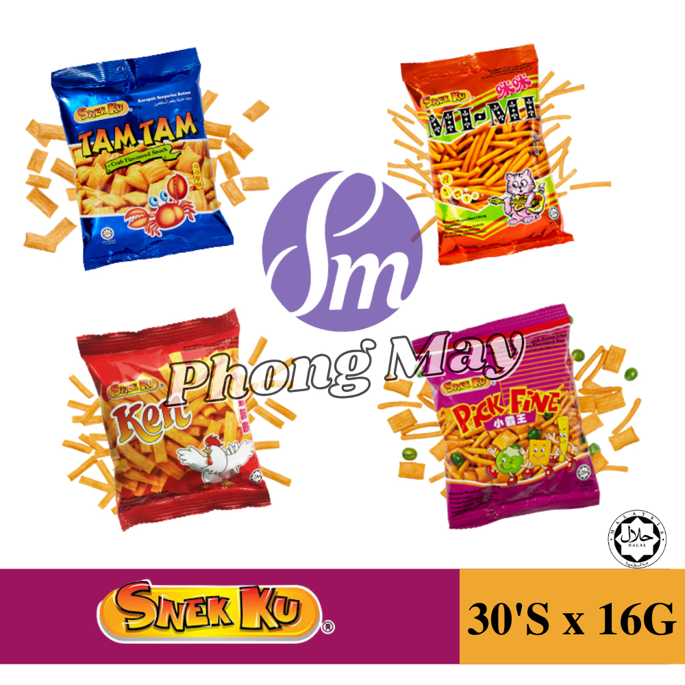 [16G* 30'S] SNEK KU MIMI / TAM TAM / KEN KEN/ PICK FINE (BUNDLE SNACKS ...