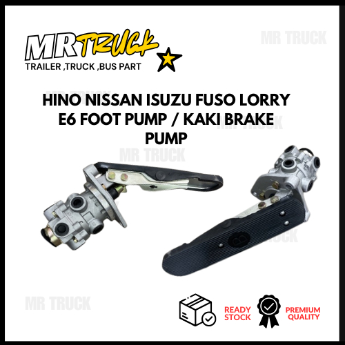 HINO NISSAN ISUZU FUSO LORRY E6 FOOT PUMP / KAKI BRAKE PUMP | Shopee ...