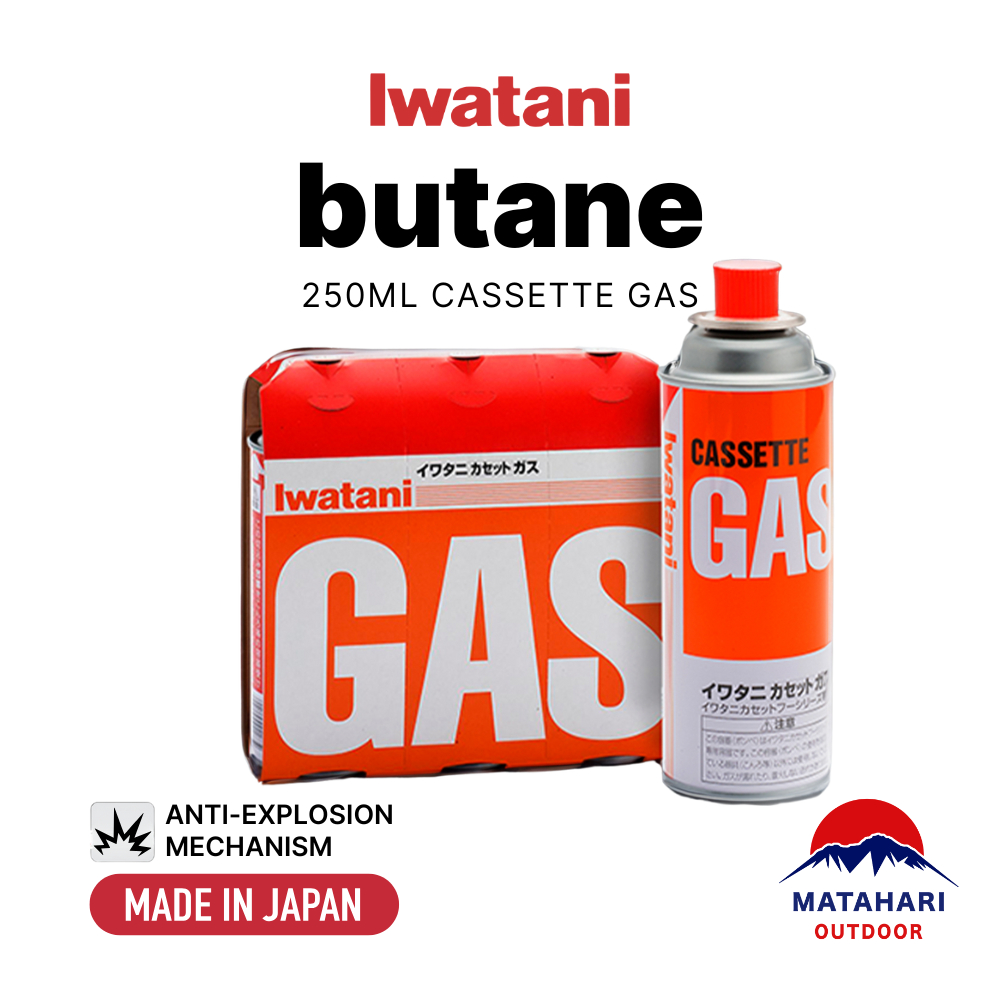 IWATANI - 250ML BUTANE CASSETTE GAS CANISTER STOVE JAPAN【SEMENANJUNG ...