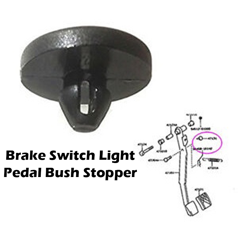 Toyota & Perodua Myvi, Alza, Bezza, Axia Brake Switch Light Pedal Bush ...