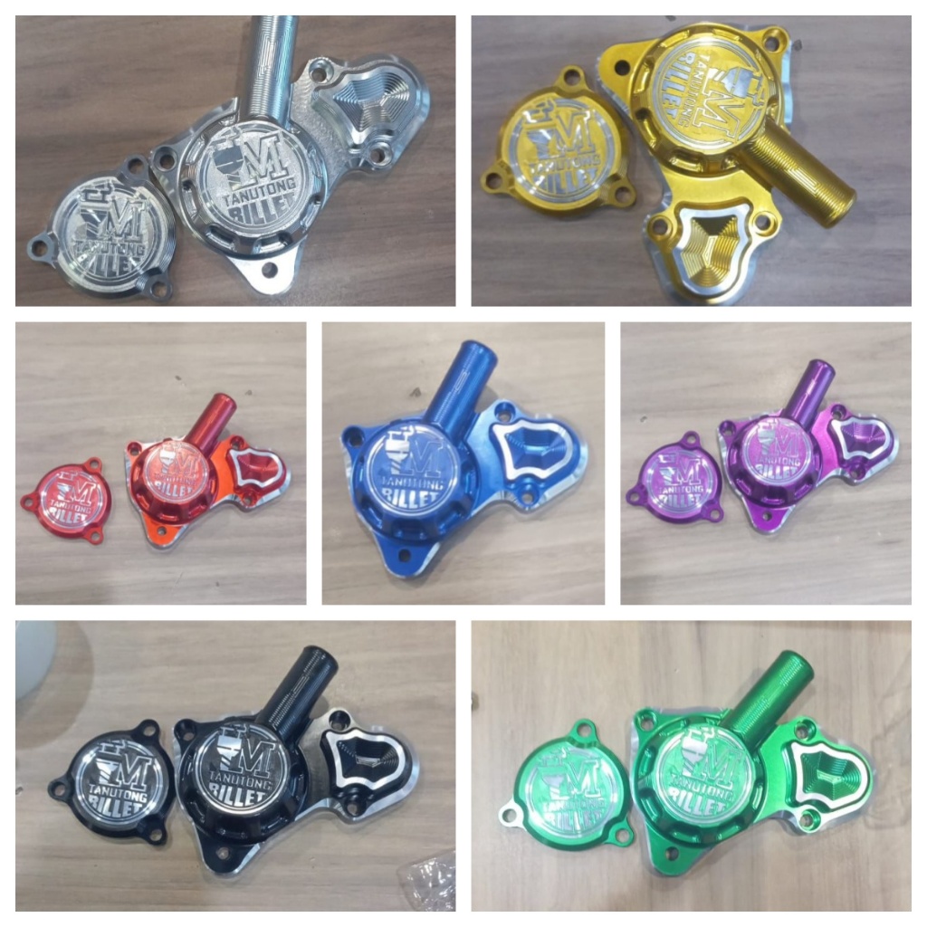 Xmax V1 V2 V3 TANUTONG ALLOY 100% ORIGINAL MALAYSIA CNC WATERPUMP COVER ...