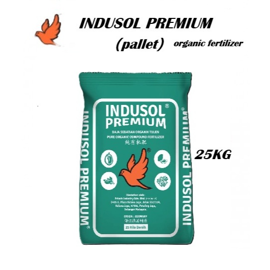 (25kg)INDUSOL PREMIUM PURE ORGANIC COMPOUND FERTILIZER (INDUSOL PREMIUM ...
