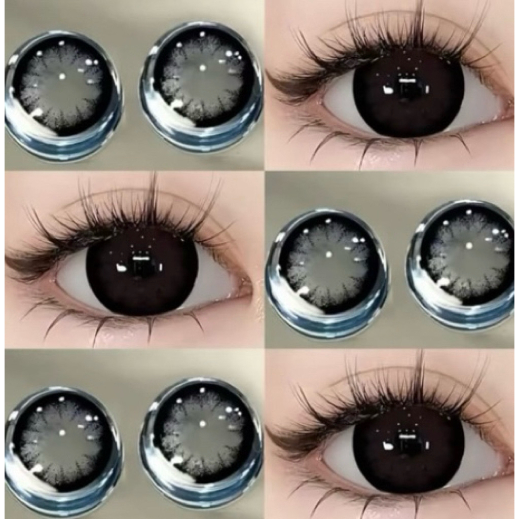 【🇲🇾Destiny Western Eyes🇲🇾】Os Black/Os Choco 16MM Korea Color Contact ...