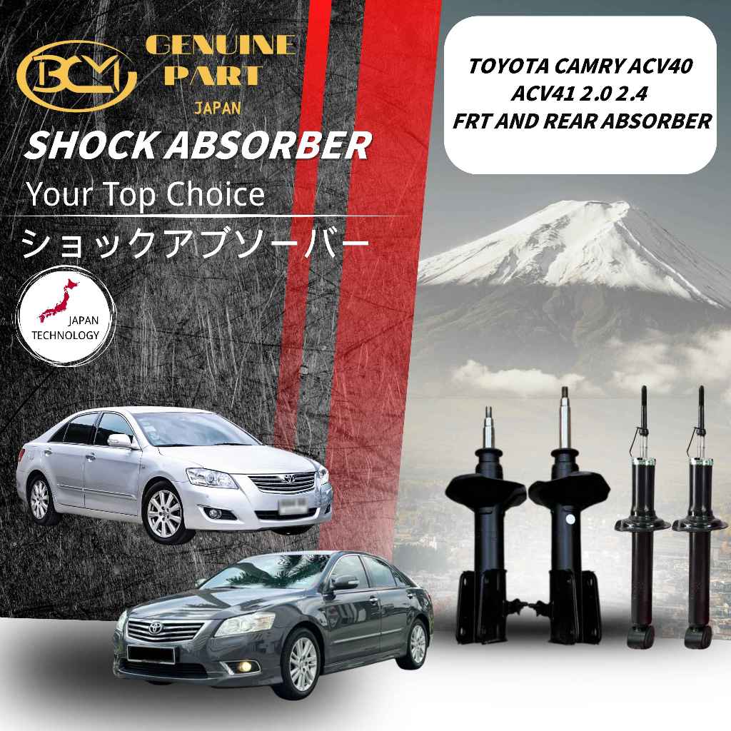 BCM HEAVY DUTY JAPAN Shock Absorber Toyota CAMRY ACV40 ACV41 2.0 2.4 ...