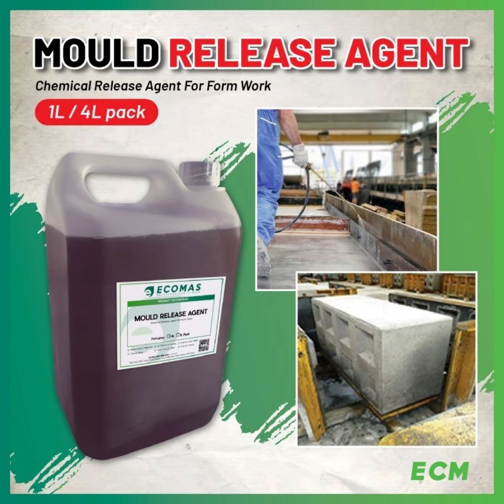 ABM MOULD OIL (1LITRE / 4LITRE REPACKED) Mould Release Agent / Water ...
