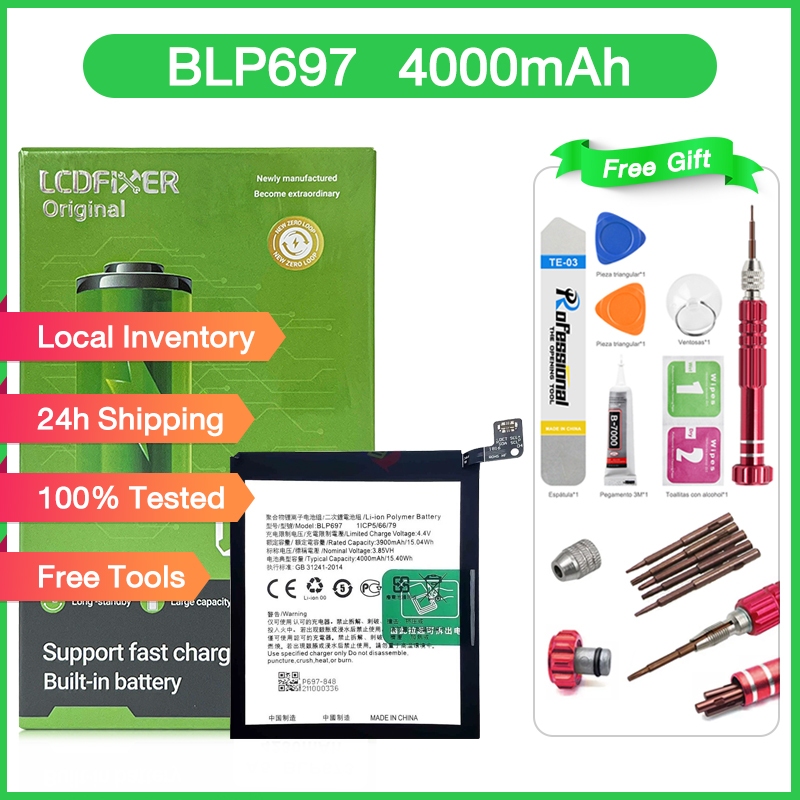 100% High Quality Battery Compatible For OPPO A17/A17K/A52/A72/A92/F11 ...
