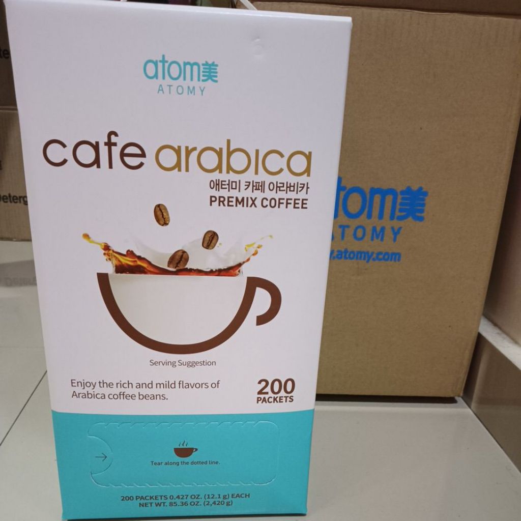💥 ready stock 💥 atomy cafe arabica premix coffee 200 packets exp date ...