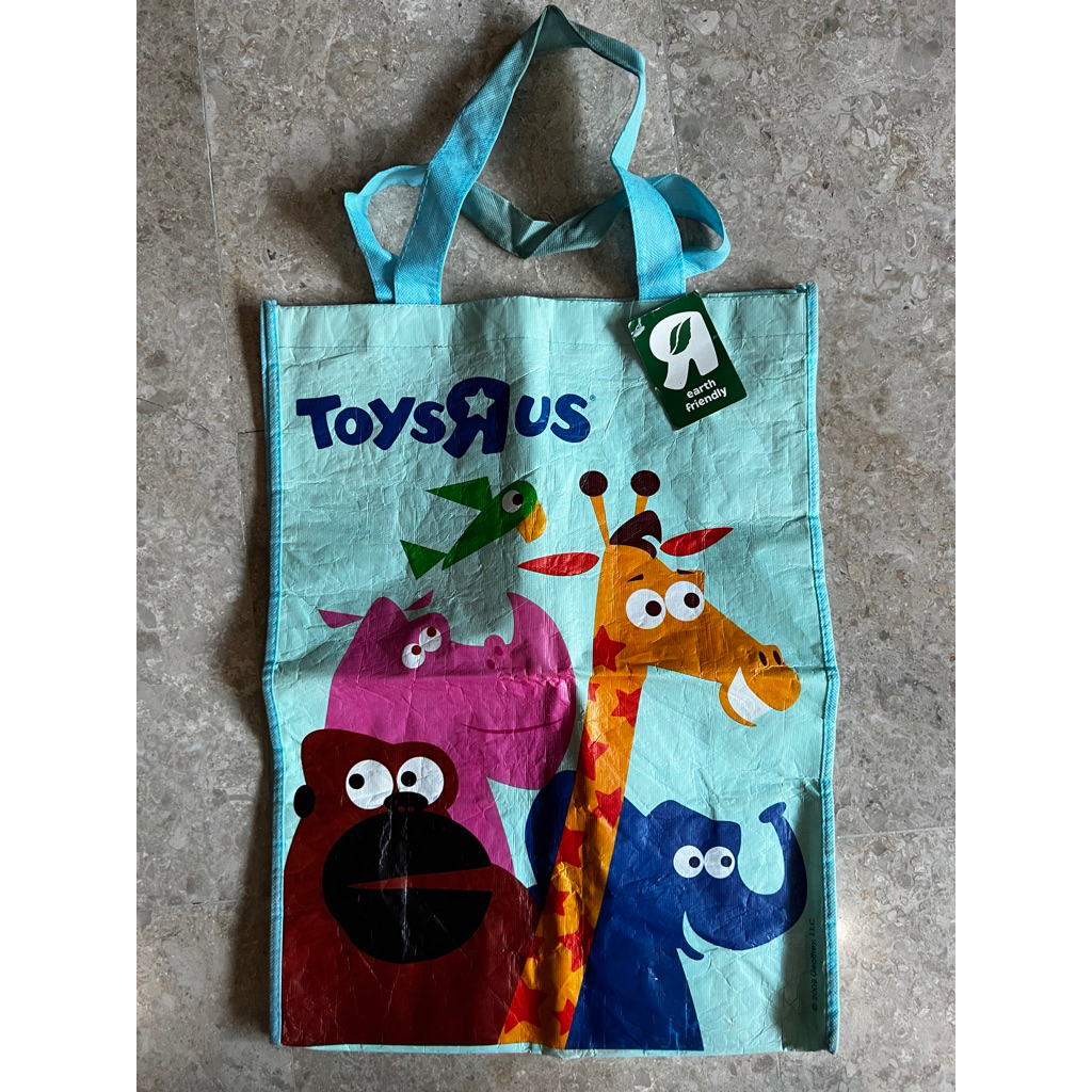 Toys R Us recycle carry bag earth eco friendly Toysrus | Shopee Malaysia