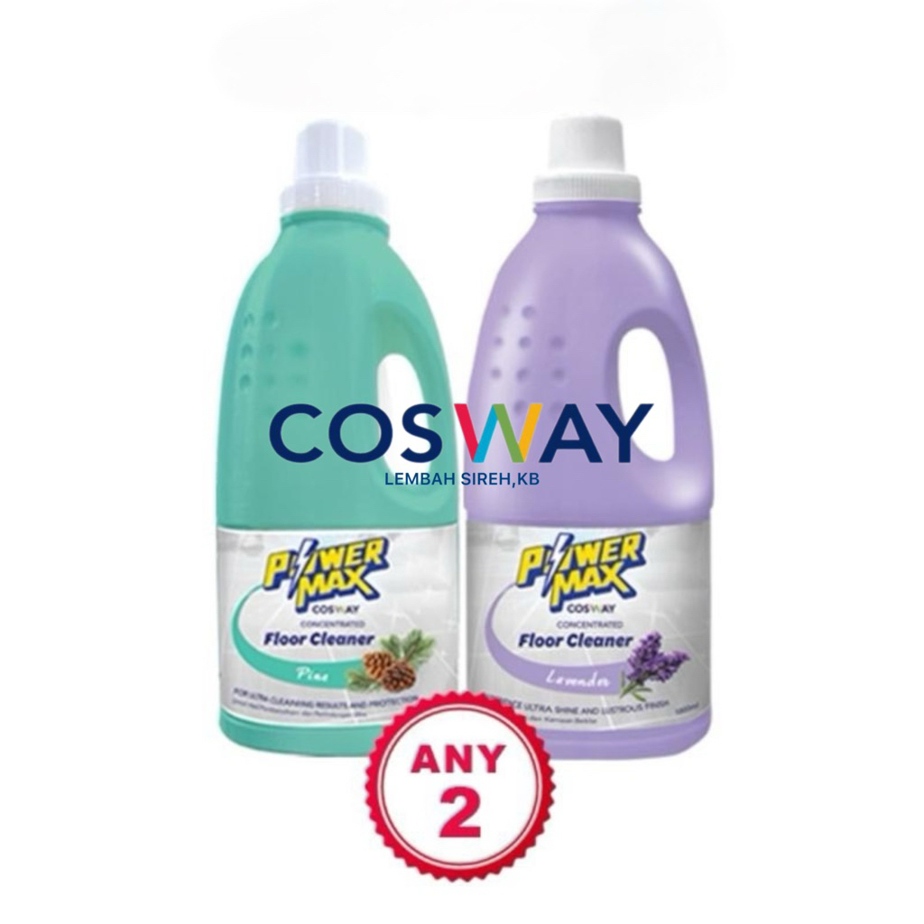 (Any 2) Powermax Concentrated Floor Cleaner (1000ml) - Lavender / Pine ...