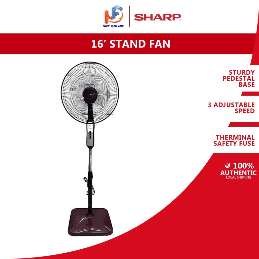 Sharp Kipas Berdiri - Stand Fan 16" PJS400M / PJS400 | Shopee Malaysia