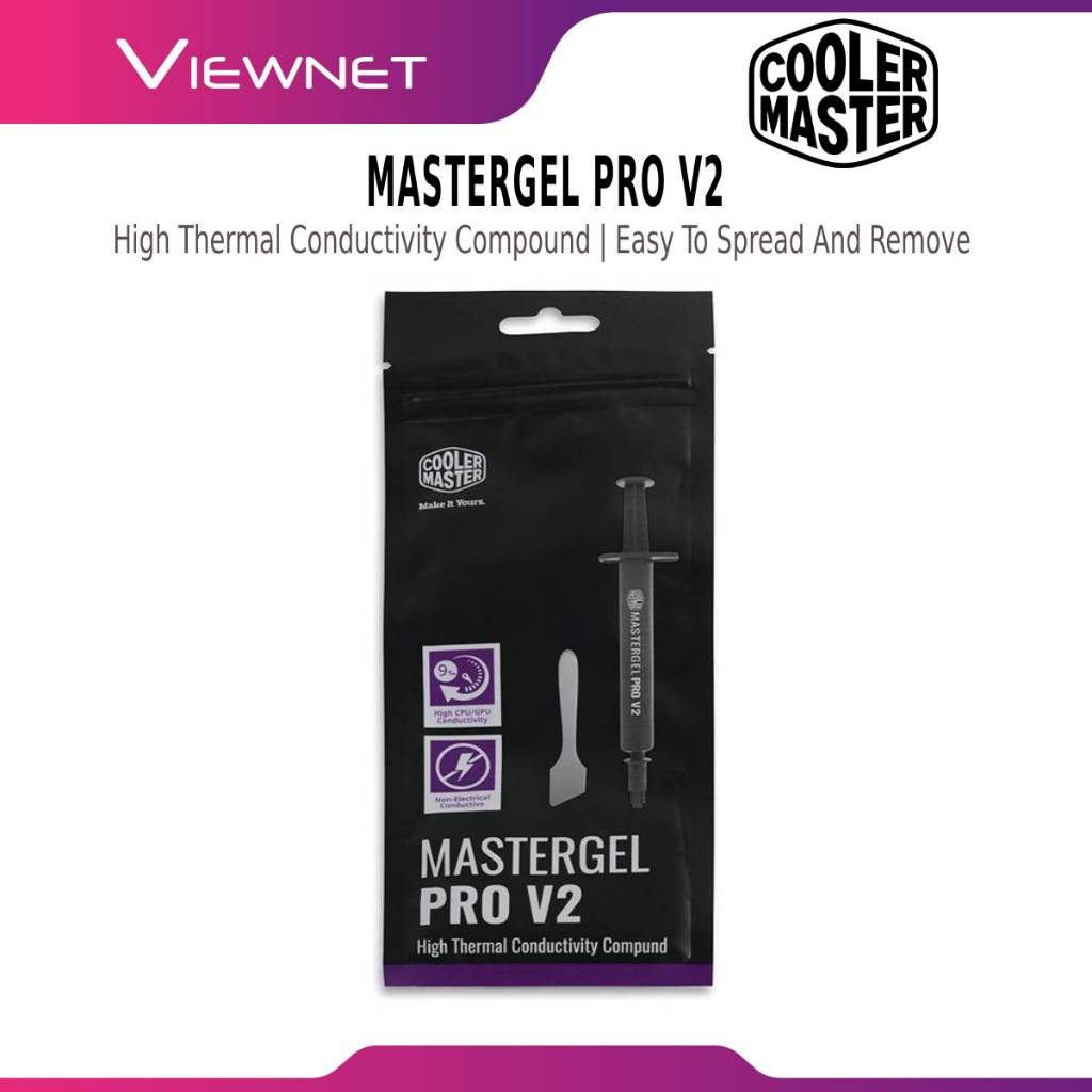 COOLER MASTER MASTERGEL PRO V2 HABA THERMAL PASTE EASY TO SPREAD ...