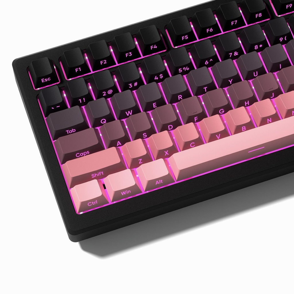 FL·ESPORTS MK870 PRO Mechanical Keyboard 3/5 Pin Hot Swappable RGB USB ...