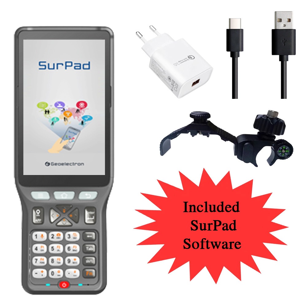 Geoelectron P9IV RTK Controller GNSS Controller with Surpad South ...