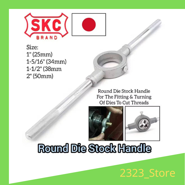 SKC Round Die Handle 1"-2" ( 25-50mm ) 4size M3 M4 M5 M6 M8 M10 M12 M14 ...