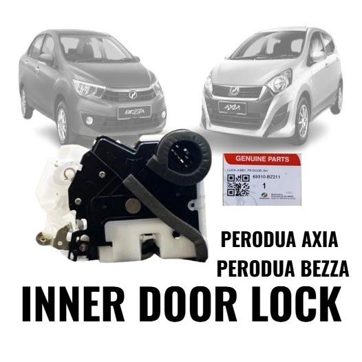Pintu Lock Moto Kereta Perodua Bezza Axia Tahun 2014 2016 2019 Year ...