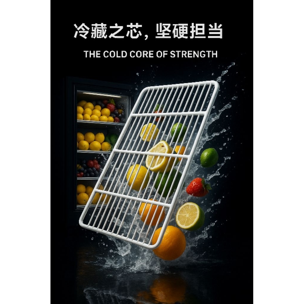 Customize Wire Shelf (96-100 cm) for Chiller Freezer Home Fridge ...