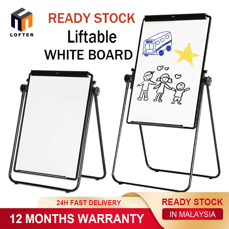 Liftable Magnetic Whiteboard With Stand 2x3 2.5x3 3x4 ALL SIZE Applies ...