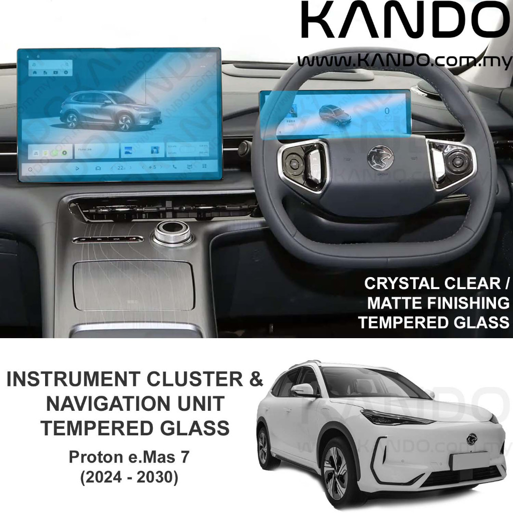 Proton e.Mas 7 Tempered Glass Proton e.Mas 7 Screen Protector Proton ...